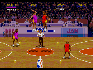 Screenshot of NBA Jam (SEGA CD, 1993) - MobyGames
