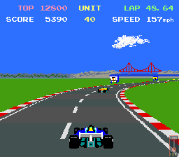 Screenshot of Pole Position II (Arcade, 1983) - MobyGames