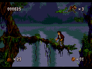 Screenshot of Pitfall: The Mayan Adventure (SEGA CD, 1994) - MobyGames