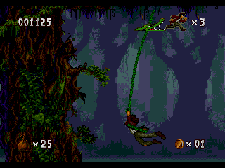 Screenshot of Pitfall: The Mayan Adventure (SEGA CD, 1994) - MobyGames