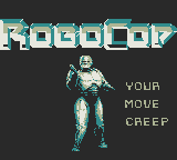 Screenshot of RoboCop (Game Boy, 1988) - MobyGames