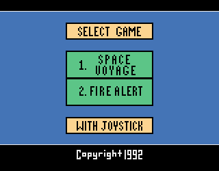 2 Pak Special: Space Voyage & Fire Alert (1992) - MobyGames