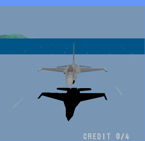 Screenshot of Air Combat (Arcade, 1993) - MobyGames