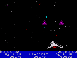 Screenshot of Ad Astra (ZX Spectrum, 1984) - MobyGames