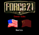 Screenshot of Force 21 (Game Boy Color, 2000) - MobyGames