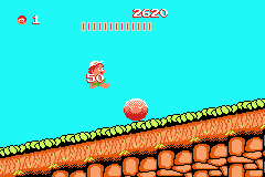 Screenshot of Adventure Island (Game Boy Advance, 1986) - MobyGames