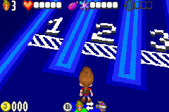 Screenshot of The Adventures of Jimmy Neutron: Boy Genius Vs. Jimmy Negatron (Game Boy Advance ...