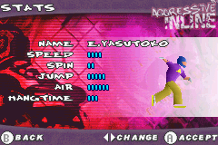 Screenshot of Aggressive Inline (Game Boy Advance, 2002) - MobyGames