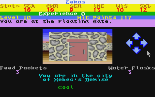Screenshot of Alternate Reality: The City (Atari ST, 1985) - MobyGames