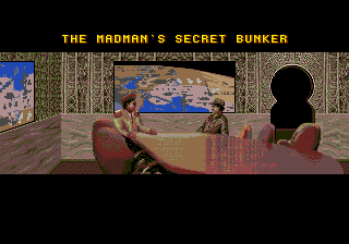 Screenshot of Desert Strike: Return to the Gulf (Genesis, 1992) - MobyGames