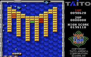 Screenshot of Arkanoid: Revenge of DOH (Apple IIgs, 1987) - MobyGames