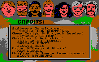 Screenshot of Airborne Ranger (DOS, 1987) - MobyGames