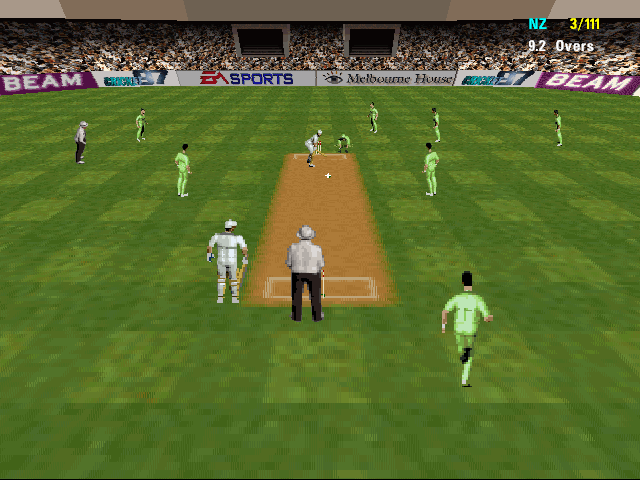 Screenshot of Cricket 97 (Windows, 1997) - MobyGames