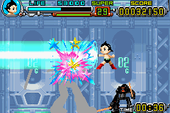 Screenshot of Astro Boy: Omega Factor (Game Boy Advance, 2003) - MobyGames