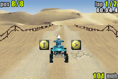 Screenshot of ATV: Quad Power Racing (Game Boy Advance, 2002) - MobyGames