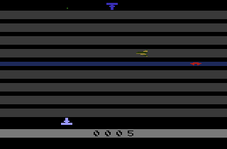 Screenshot of Backfire (Atari 2600, 2003) - MobyGames