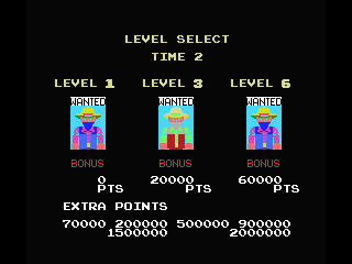 Screenshot of Bank Panic (MSX, 1985) - MobyGames