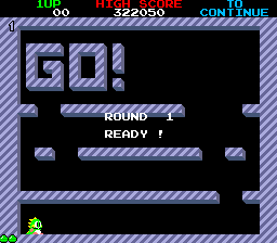 Screenshot of Bubble Bobble: Lost Cave (Arcade, 2012) - MobyGames