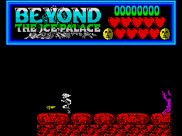 Screenshot of Beyond the Ice Palace (ZX Spectrum, 1988) - MobyGames