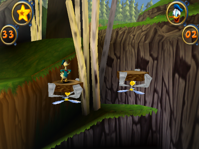 Screenshot of Disney's Donald Duck: Goin' Quackers (Windows, 2000 ...