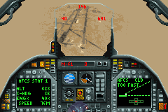 Screenshot of F24 Stealth Fighter (Game Boy Advance, 2006) - MobyGames