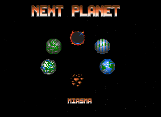 Screenshot of Body Blows Galactic (Amiga, 1993) - MobyGames