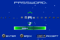 Screenshot of Star X (Game Boy Advance, 2002) - MobyGames