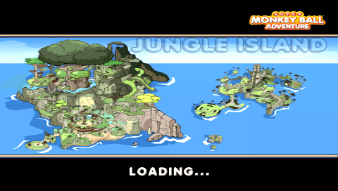 Screenshot of Super Monkey Ball Adventure (PSP, 2006) - MobyGames