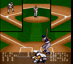 Screenshot of Super R.B.I. Baseball (SNES, 1995) - MobyGames