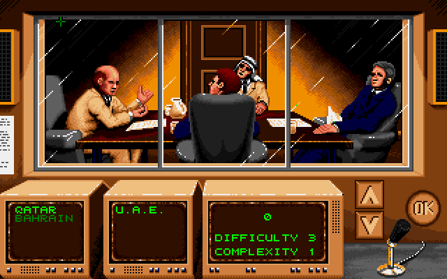 Screenshot of Air Force Commander (DOS, 1992) - MobyGames