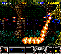 Screenshot of Thunder Spirits (SNES, 1990) - MobyGames