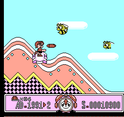 Screenshot of Time Zone (NES, 1991) - MobyGames
