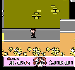 Screenshot of Time Zone (NES, 1991) - MobyGames