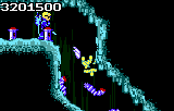 Screenshot of Todd's Adventures in Slime World (Lynx, 1990) - MobyGames