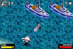 Screenshot of Top Gun: Firestorm (Game Boy Advance, 2001) - MobyGames