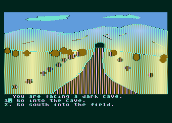 Screenshot of Troll's Tale (Atari 8-bit, 1983) - MobyGames