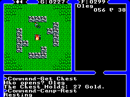 Screenshot of Ultima IV: Quest of the Avatar (SEGA Master System, 1985 ...