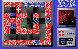 Screenshot of Xor (Atari ST, 1987) - MobyGames