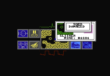 Screenshot of Zoids (Commodore 64, 1985) - MobyGames