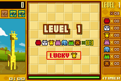 Screenshot of Zoo Keeper (Game Boy Advance, 2002) - MobyGames