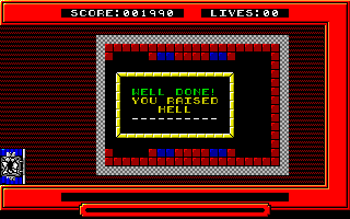 Screenshot of Snoball in Hell (Amiga, 1989) - MobyGames