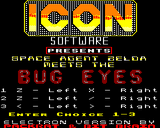 Screenshot of Bug Eyes (Electron, 1985) - MobyGames