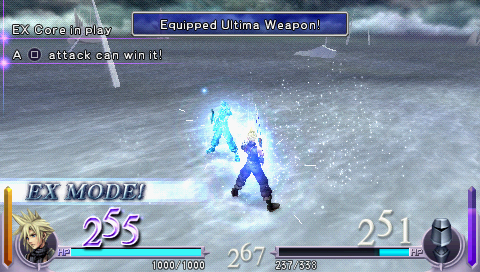 Screenshot of Dissidia: Final Fantasy (PSP, 2008) - MobyGames