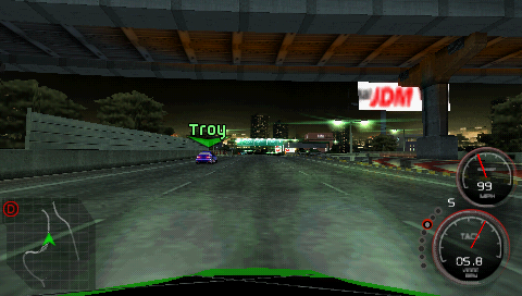 Screenshot of The Fast and the Furious (PSP, 2006) - MobyGames