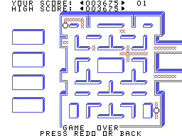 Screenshot of Munchman II (TI-99/4A, 1987) - MobyGames