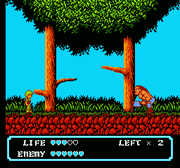 Screenshot of Moon Crystal (NES, 1992) - MobyGames