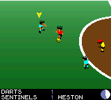 Screenshot of Pocket Soccer (Game Boy Color, 2001) - MobyGames