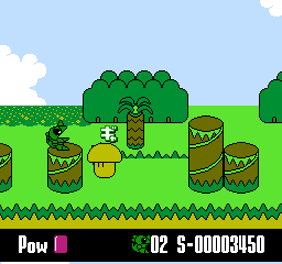 Screenshot of Wagan Land 2 (NES, 1990) - MobyGames