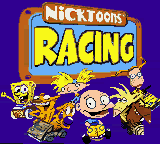 Screenshot of Nicktoons Racing (Game Boy Color, 2000) - MobyGames