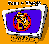 Screenshot of Nicktoons Racing (Game Boy Color, 2000) - MobyGames